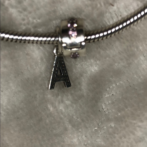 Pandora | Other | Pandora Sterling Silver Letter A Charm | Poshmark